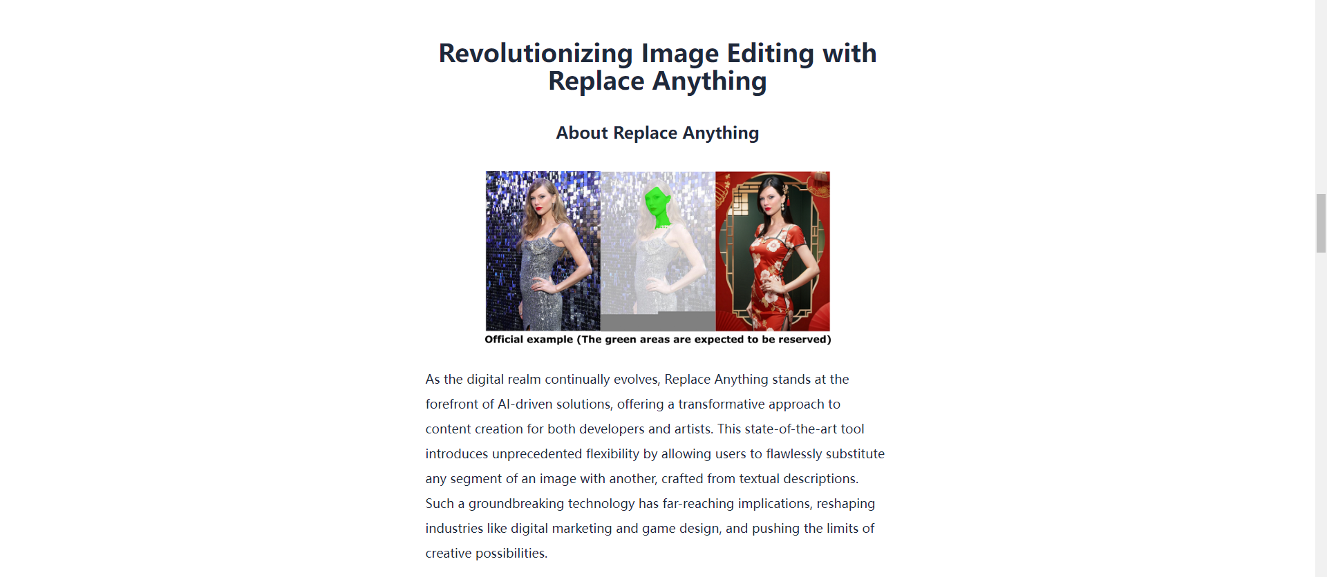 如何免费AI换脸？ReplaceAnything快速体验一键精准生成 | AI旋风