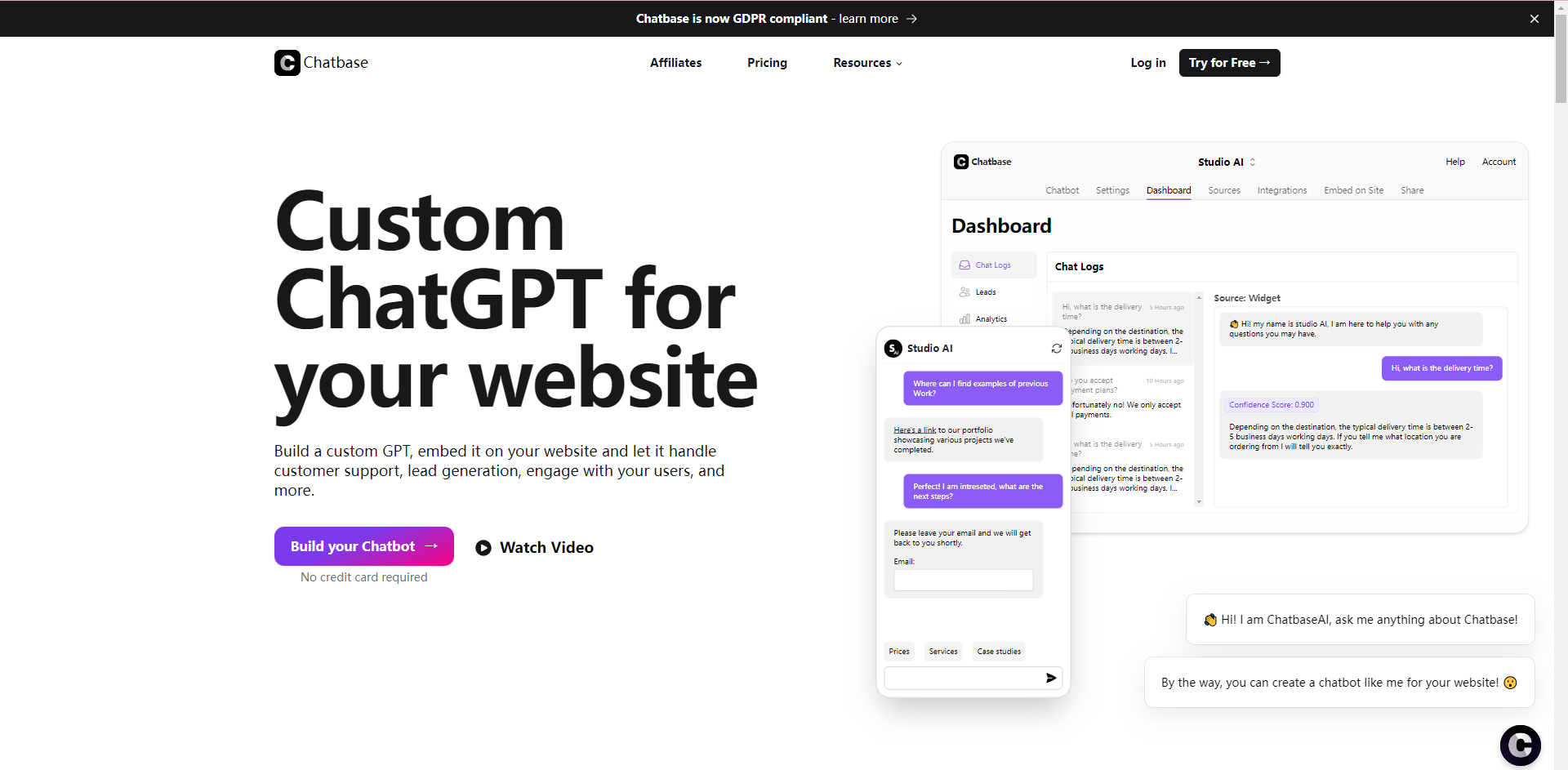 如何打造智能聊天机器人？Chatbase一键生成，助力企业高效沟通 | AI旋风