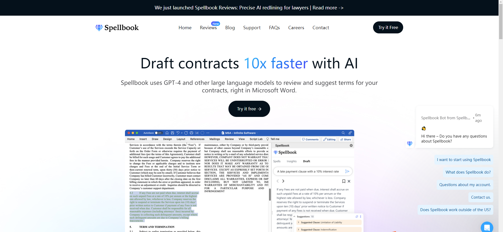 AI合同生成如何使用？Spellbook轻松优化工作流程 | AI旋风